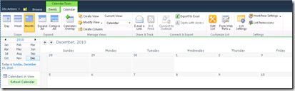 SharePoint Web Log: Exchange Calendars Overlay in SharePoint 2010 ...